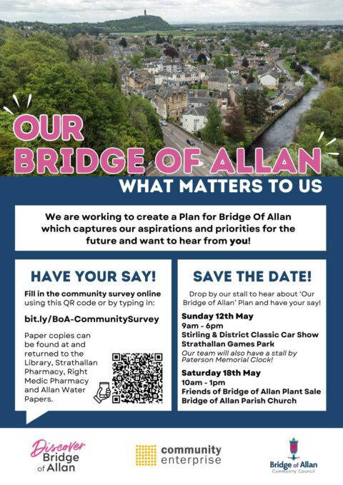 Bridge of Allan Community Survey now Open! - Bridge of Allan Community ...