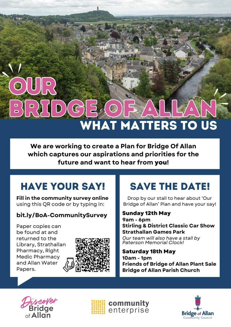 Bridge of Allan Community Survey now Open! - Bridge of Allan Community ...