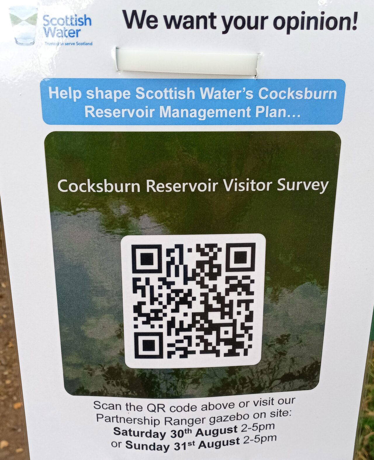 Cocksburn Reservoir Visitor Survey - Bridge of Allan Community Council